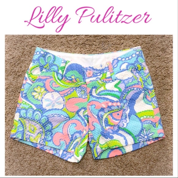 Lilly Pulitzer | Shorts | Super Cute Lily Pulitzer Callahan Short ...